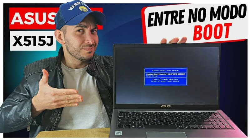ASUS X515 J Aprenda como entrar no Boot Notebook Asus x515j[ Fácil e ...