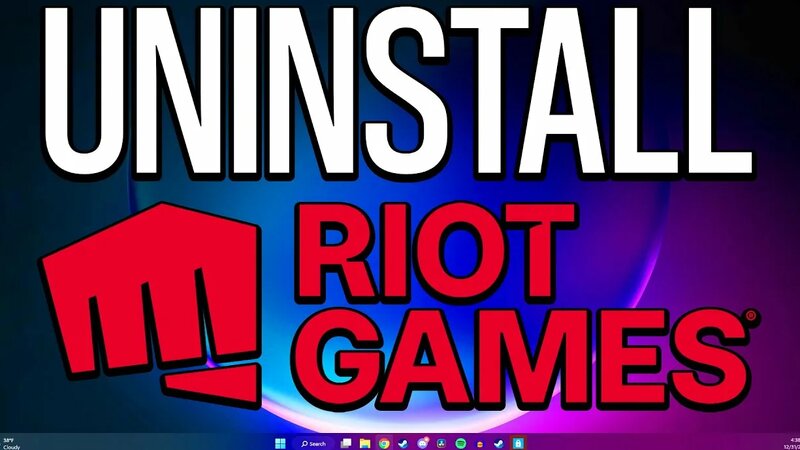 How to Uninstall Riot Games Client on Windows 10/11 - Yandex Video ...