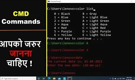 Important CMD Commands | Learn Coding - Yandex Video aramada çevrimiçi izle