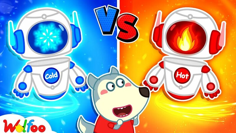 Wolfoo, Do You Like Hot or Cold Robot? - Wolfoo Learns Safety Tips for ...