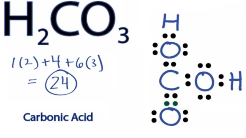 H2co3 Lewis Structure: How to Draw the Lewis Structure for Carbonic ...