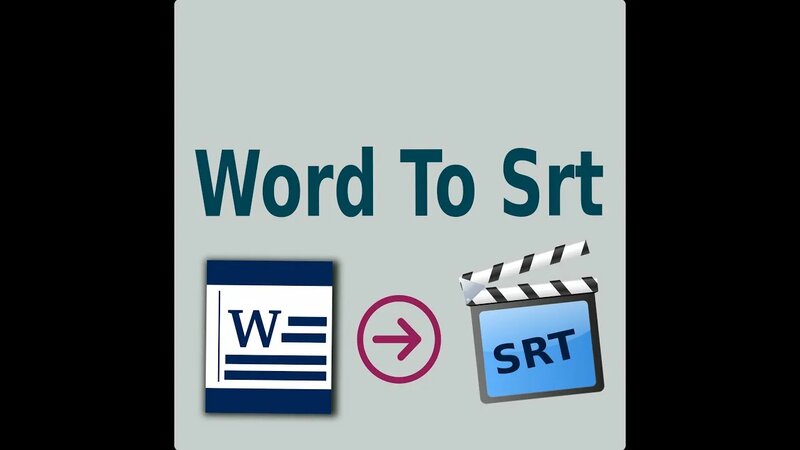 how to convert Word docx To Srt file - Смотреть онлайн в поиске Яндекса ...