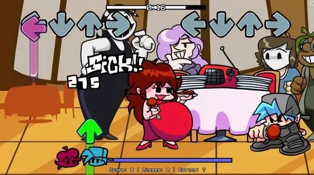 Friday Night Funkin' VS Fat Girlfriend | Buffet Night Burstin (FNF Mod ...