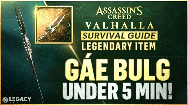 How To Find Gae Bolg | Legendary Weapon | Assassin's Creed Valhalla ...