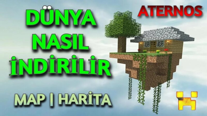 Aternos dünya-map-harita nasıl indirilir? minecraft | 2025 - Yandex ...