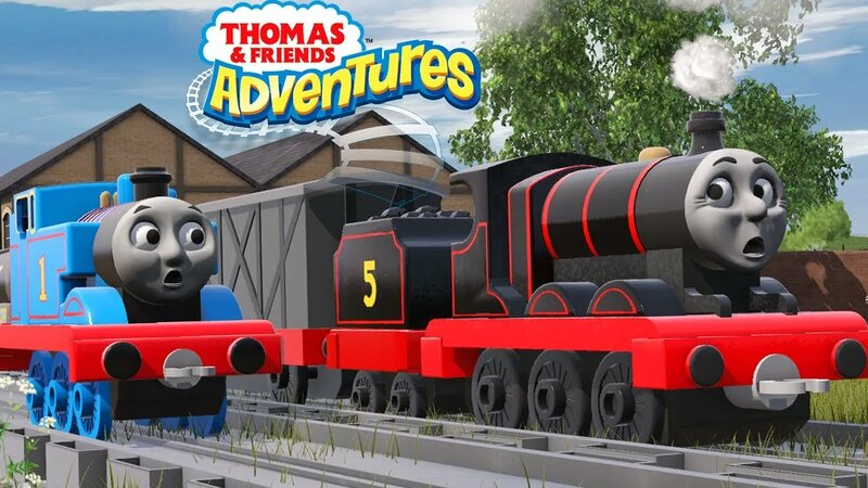 Runaway James' Crash! | The Adventure Begins | Toys in Trainz Remake ...