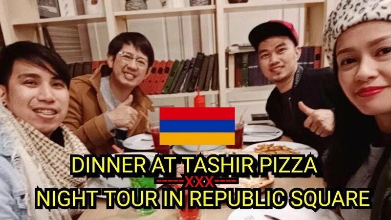 Tashir Pizza Restaurant | Night TOUR IN Armenia | Gino Mendoza ...