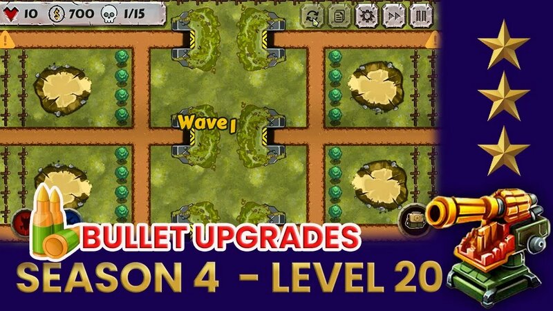 Battle Strategy: Tower Defense - Season 4 Level 20 (Bullet Upgrades ...