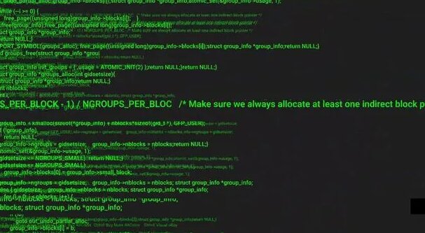 Green screen coding hacker concept animation with glitch Free Stock ...