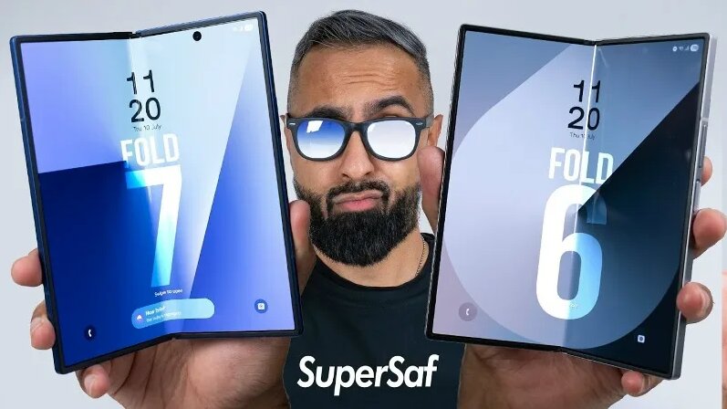 Samsung Galaxy Z Fold 7 против Fold 6 - Большие перемены! — Видео от ...