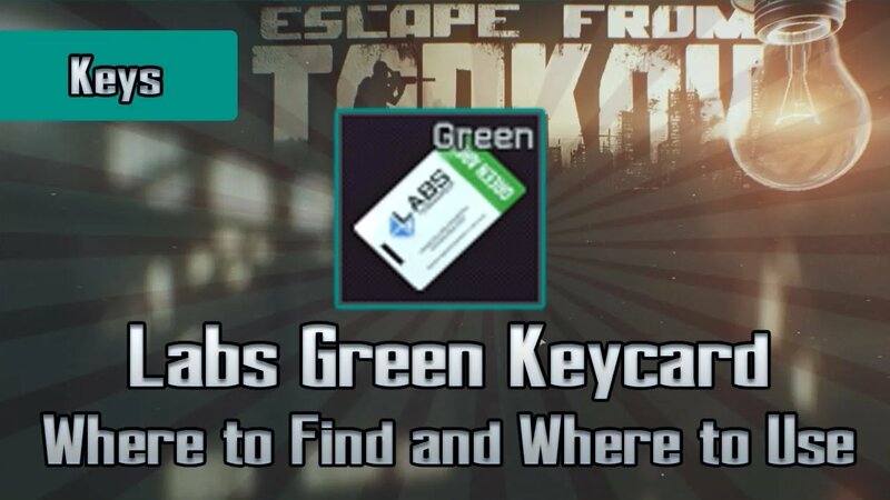 Labs Green Keycard (LEDX Spawn) Where to Find and Location to Use ...