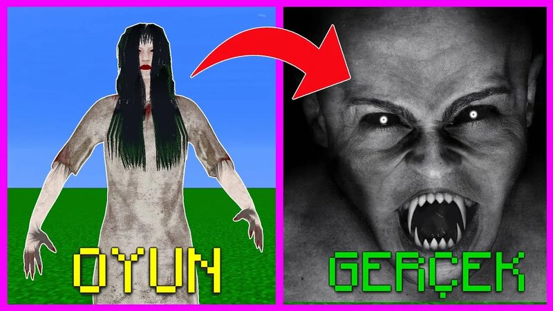 Minecraft Parodileri Karakterleri Gerçek Yüzleri- Dabbe, Gerçek Hayat ...