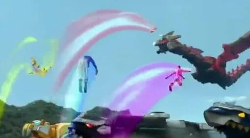 ALL Power Rangers | Tensou Sentai Goseiger all mecha combination and f ...