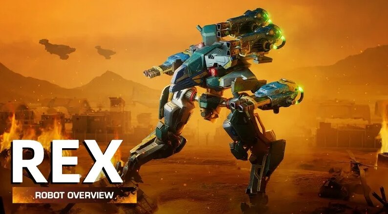 Rex Обзор Робота – War Robots [YT Version] — Видео от War Robots RUS ...