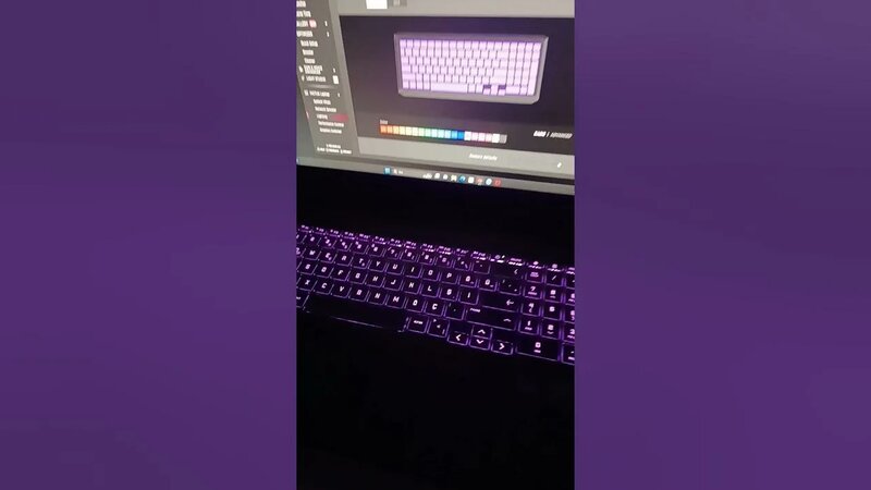 Hp Victus 16-r0000nt YENİ Klavye Renkleri RGB #shorts #hp #victus # ...
