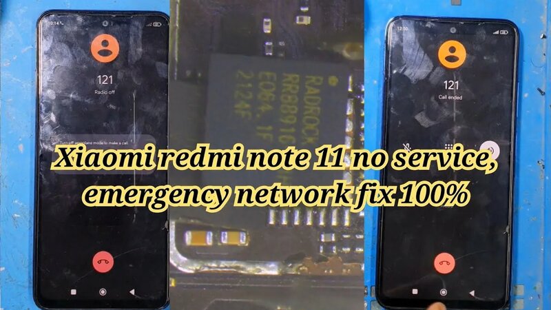 Xiaomi redmi note 11 network no service emergency fix | how to fix ...