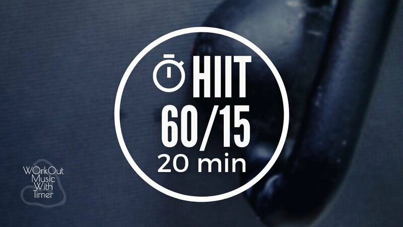 Interval Timer With Music | 60 sec rounds 15 seconds rest - 5 Beeps ...