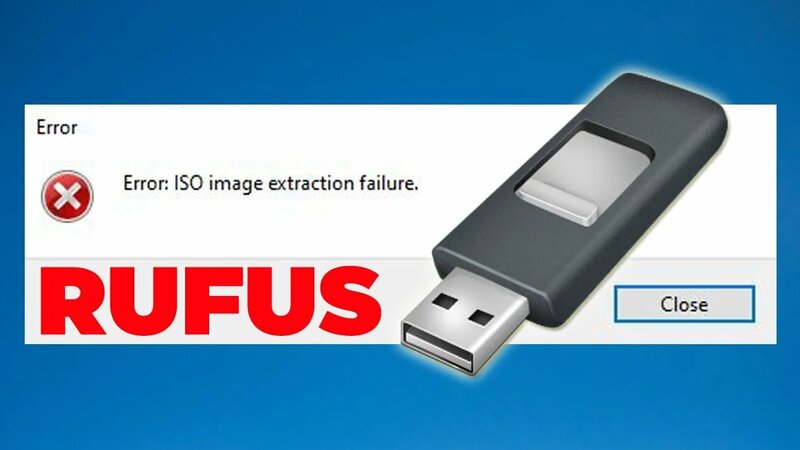 [Fix] Error: ISO Image Extraction Failure | Rufus Tool - Yandex Video ...