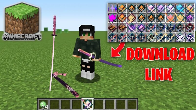 Become A Real Ninja in Minecraft! SlashBlade Mod Review + Download Link ...