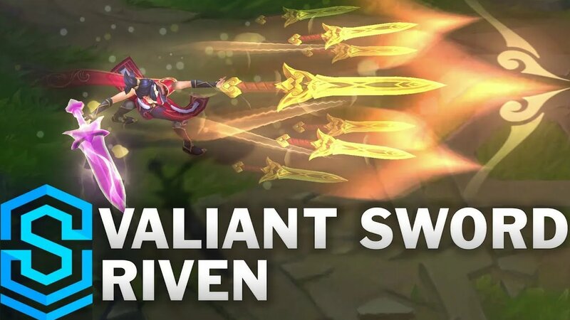 Valiant Sword Riven Skin Spotlight - Pre-Release - League of Legends
