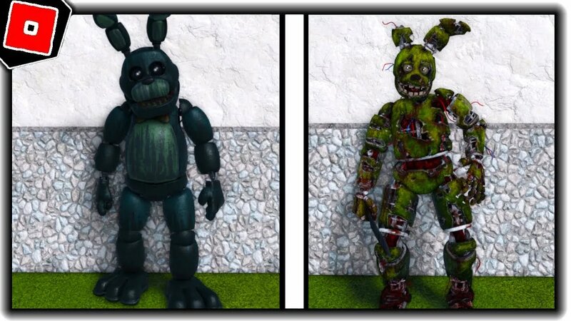 How to get Phantom Bonnie and DBD Springtrap Morphs in Fredbear'S MEGA ...