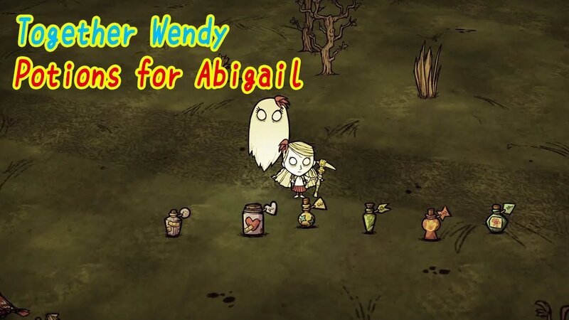 Don't Starve Together Wendy guide, all potions of Ghostly Elixir for ...