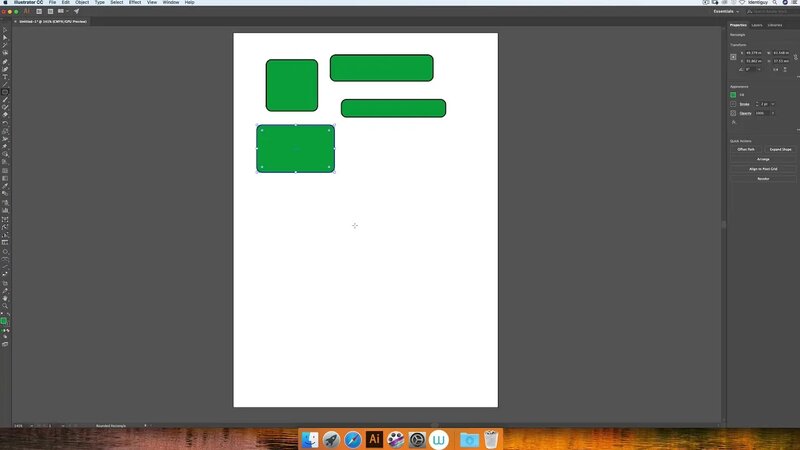Adobe Illustrator – Tutorial 19 (Rounded Rectangle Tool) - Yandex Video ...