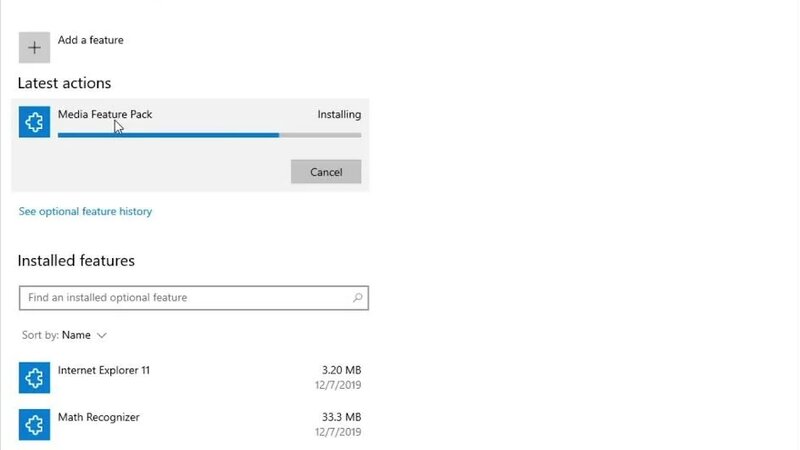 How to install Media Feature Pack on windows 10 20H2 - Смотреть онлайн ...