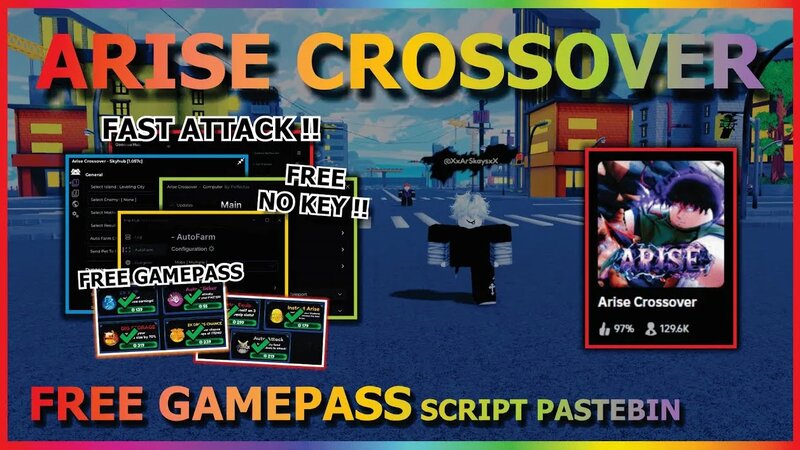 Arise Crossover Script Pastebin 2025 AUTO FARM, FAST Attack, FREE ...