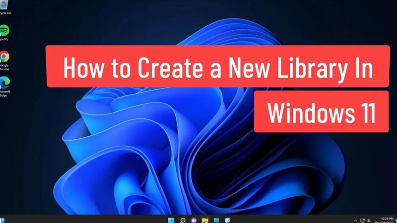 How to Create New Library in Windows 11 - Yandex Video aramada ...