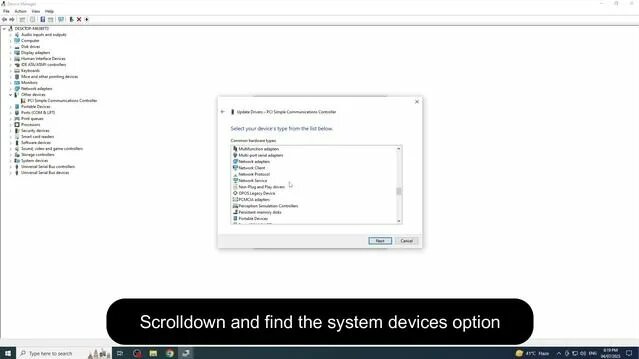how to fix pci simple communications controller windows 10 / pci serial ...
