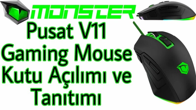 Monster pusat V11 oyuncu faresi gamıng mause - Yandex Video aramada ...