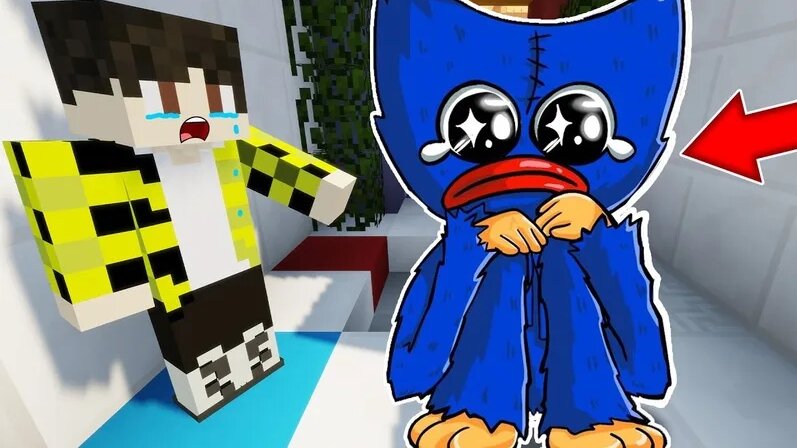 Грустная История Хагги Вагги Плачет В Майнкрафт! Poppy Playtime SAD ...