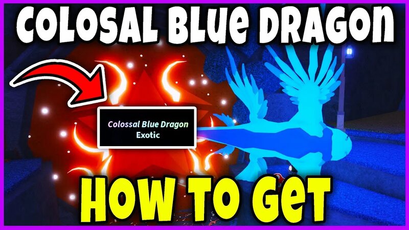 Colossal BLUE Dragon Location - HOW TO GET [Fisch] - Roblox - Смотреть ...