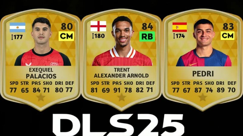 Dls 25 | new update players rating in dls 25 | dream league soccer 2025 ...