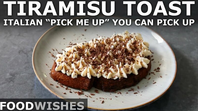 Tiramisu Toast - Coffee, Mascarpone, Chocolate "Pick Me Up" - Food ...