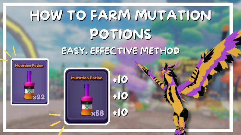 How to farm lots of Mutation Potions! | Dragon Adventures Roblox ...