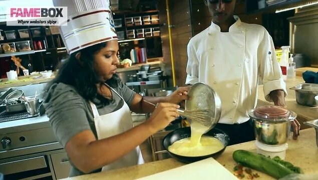 #fame food - Chocolate Fondant with Strawberry Lava | Dessert by Samina ...