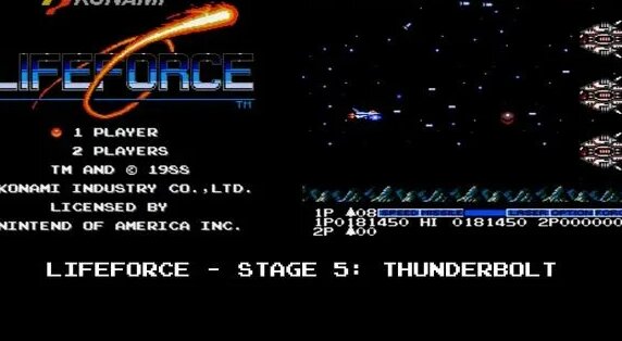 Life Force (NES) - Stage 5 (Thunderbolt) - Смотреть онлайн в поиске ...