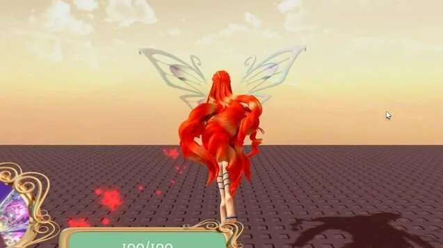 Bloom Enchantix Test (Winx Club Roblox Fangame) The Fire Guardian ...