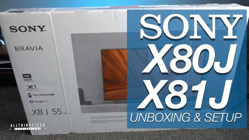 Sony X80J / X81J | Unboxing Sony's Entry level Bravia TV for 2021