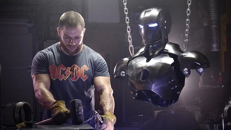 [ Alex Burkan ] Делаю костюм Железного Человека. Композитная оболочка ...