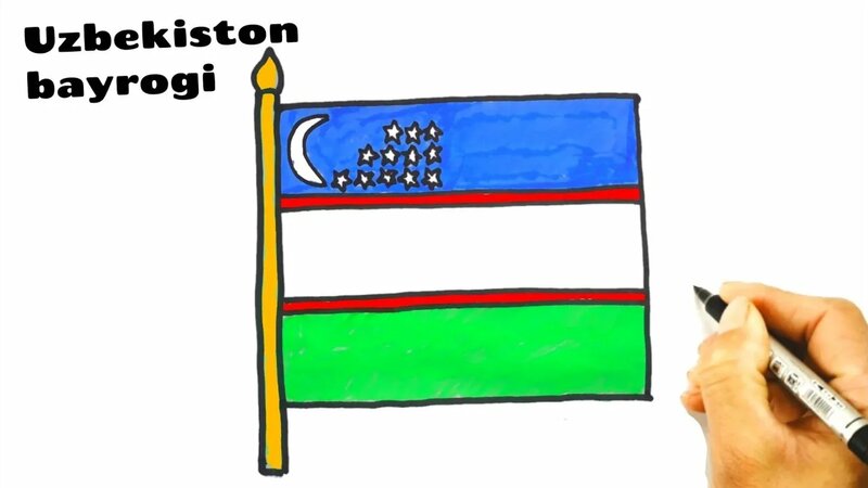 Bayroq rasmini chizish - Смотреть онлайн в поиске Яндекса по Видео