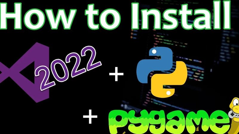 Installing Python and Pygame in Visual Studio 2022 - Yandex Video ...