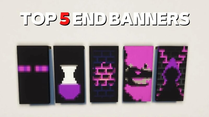 Top 5 End Banner Tutorial | Minecraft - Смотреть онлайн в поиске ...