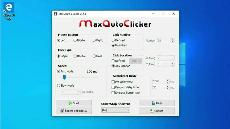 Auto Clicker That Can Hold Down Click (Left, Right and Middle Mouse ...