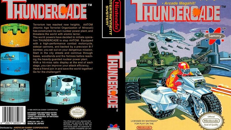 Thundercade | [NES, Famicom, Dendy] Прохождение ИГРА Стрим 1989 RUS ...