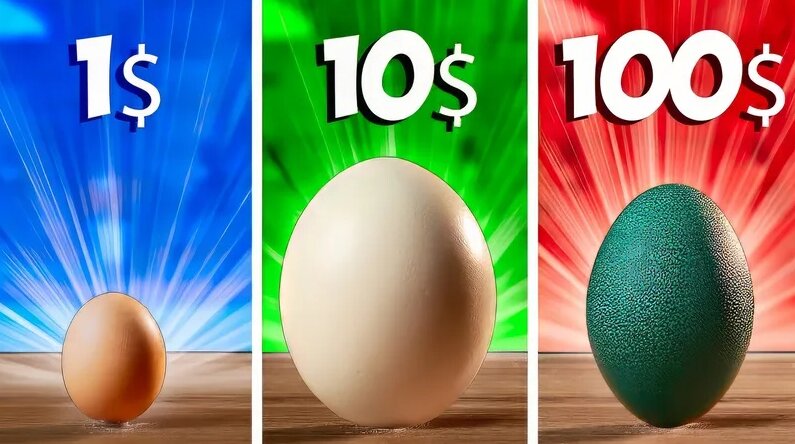 1$ vs 10$ vs 100$ ЯЙЦО — Видео от Vanzai - Смотреть онлайн в поиске ...