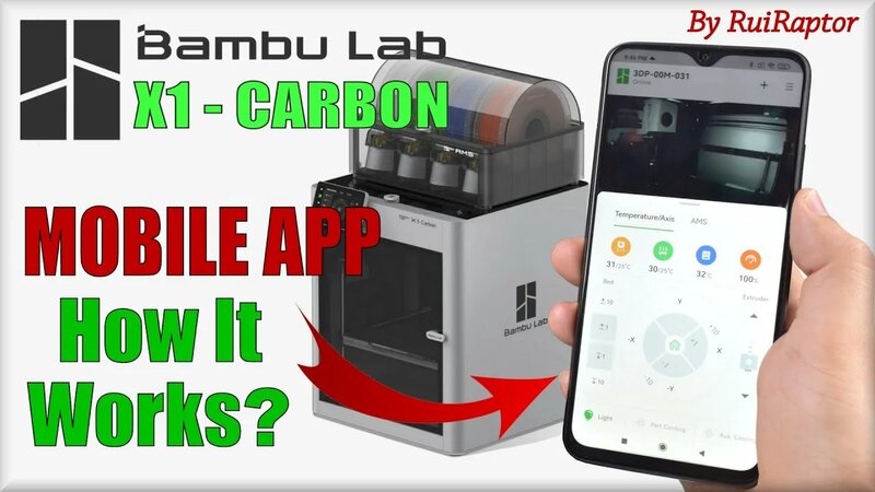 Bambu Handy - Mobile APP To Control & Monitor The Bambu LAB X1 / X1 ...