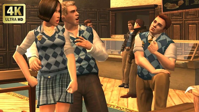 4K Bully Scholarship Edition Full Movie All Cutscenes Cinematic 4K 60 ...